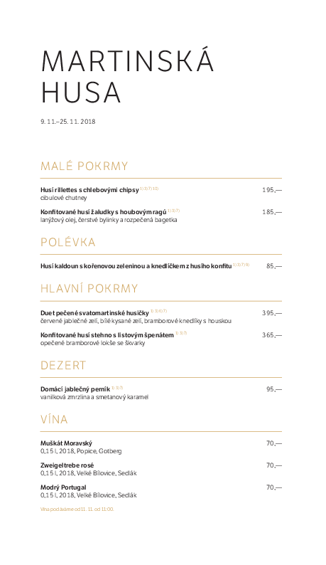 (PDF) MARTINSKÁ HUSA MALÉ POKRMY | Dita Necasova - Academia.edu
