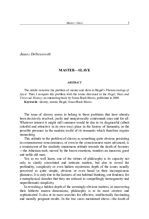 (DOC) Master—Slave