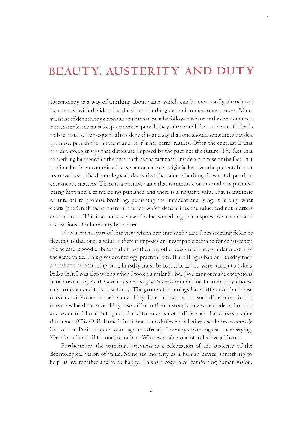(PDF) Beauty, Austerity And Duty | nick zangwill - Academia.edu