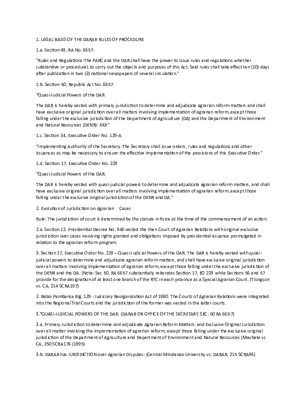 (DOC) Rules of Procedure of DARAB