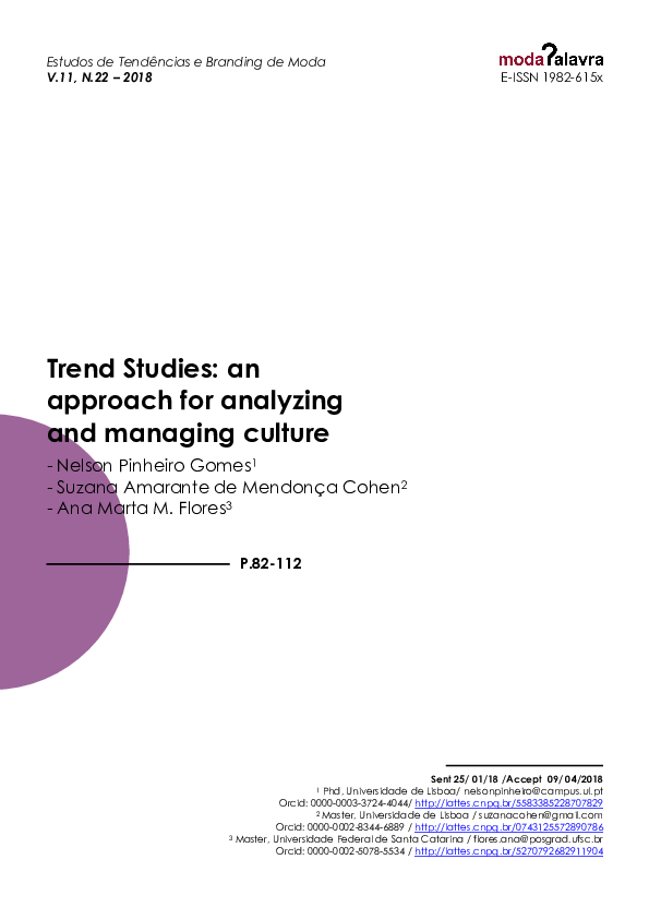 (PDF) Trend Studies: an approach for analyzing and managing culture