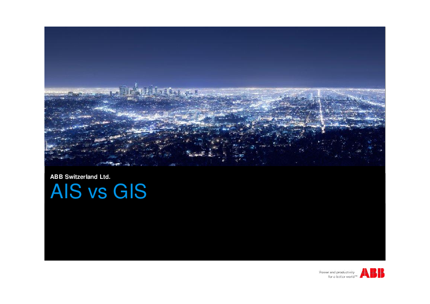 (PDF) AIS vs GIS
