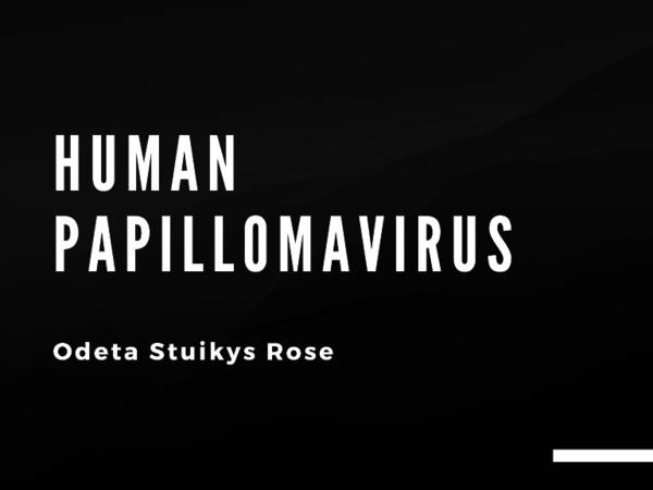 (PDF) Human Papillomavirus (HPV) – Odeta Stuikys Rose | Odeta Stuikys ...
