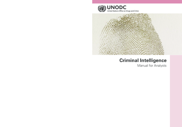 (PDF) Criminal Intelligence Manual for Analysts