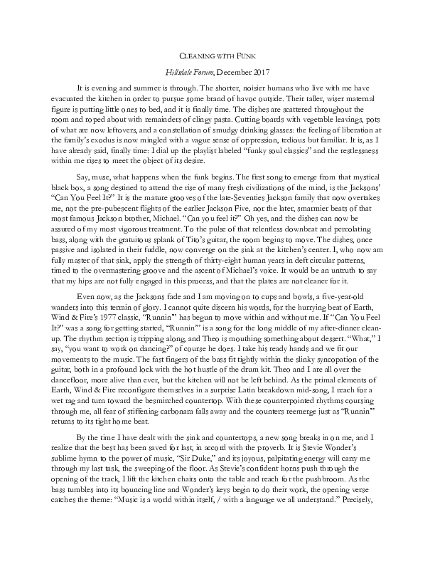 (DOC) Cleaning with Funk | Dwight Lindley - Academia.edu