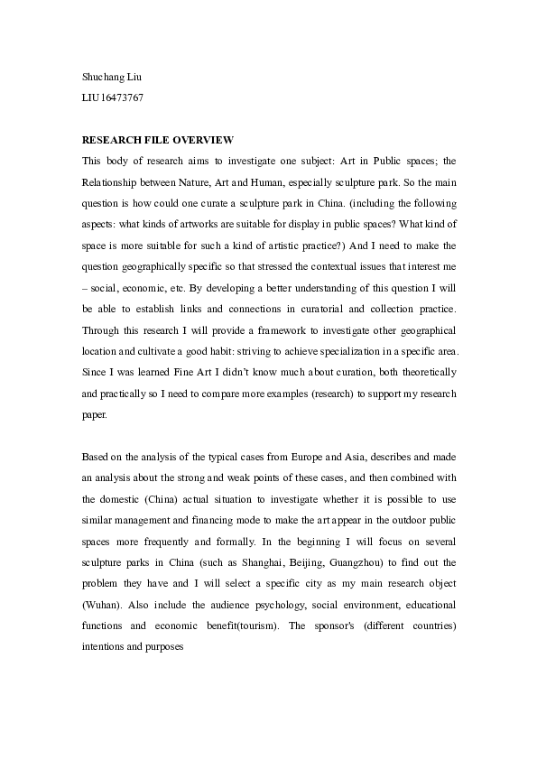 (PDF) Research File Overview