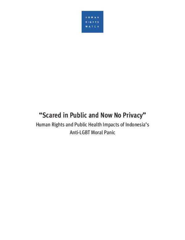 Pdf Scared In Public And Now No Privacy Human Rights And Public