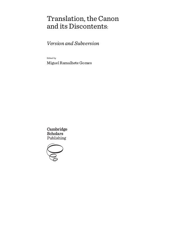 (PDF) Adult canonical texts adapted for children: DON QUIXOTE