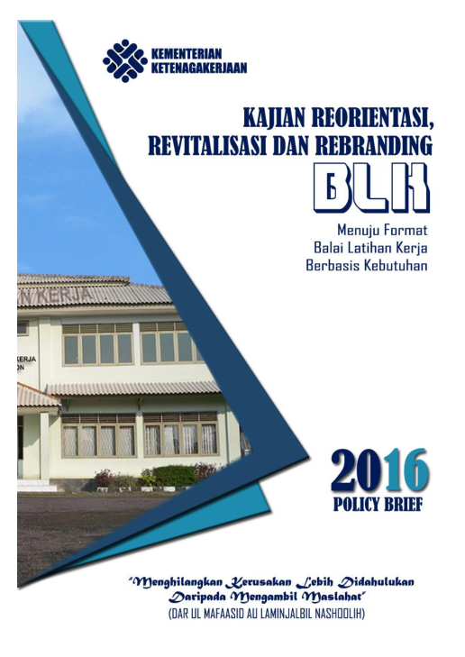 Contoh Makalah Tentang Balai Latihan Kerja - Kumpulan Makalah Terbaru