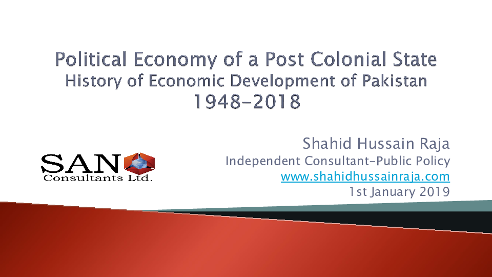 (PPT) Political Economy of a Post Colonial State.pptx