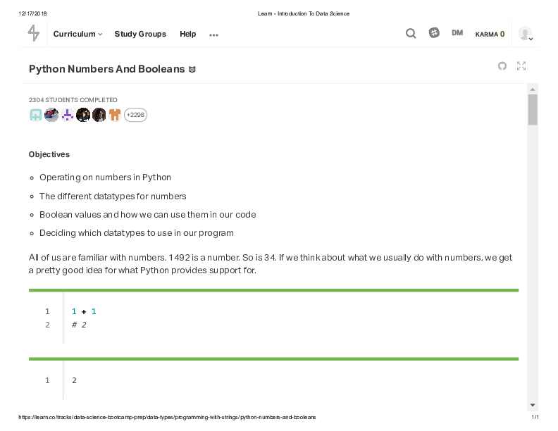 Pdf Python Numbers And Booleans
