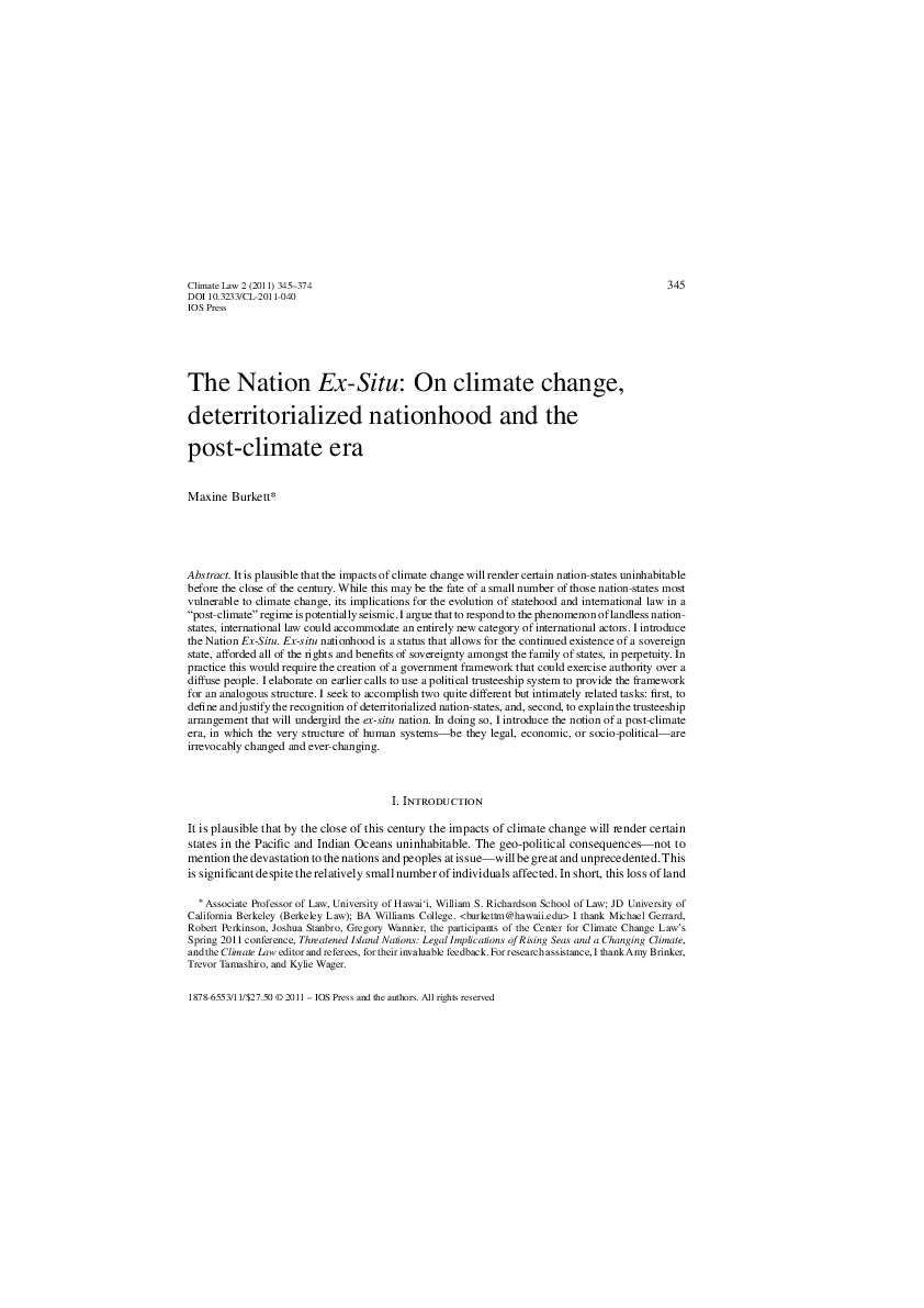 (PDF) The Nation Ex-Situ: On climate change, deterritorialized ...
