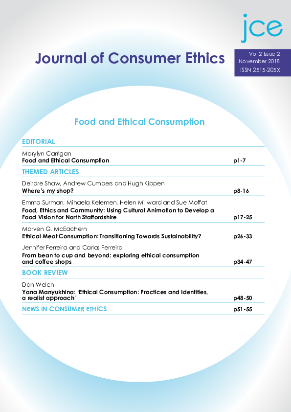 (PDF) Food and Ethical Consumption