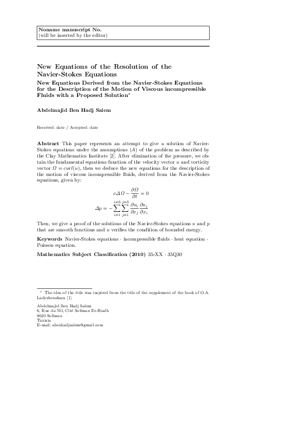 resolution d'ecuations