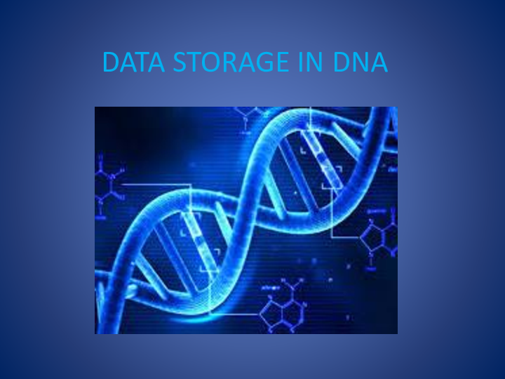 (PPT) DATA STORAGE IN DNA