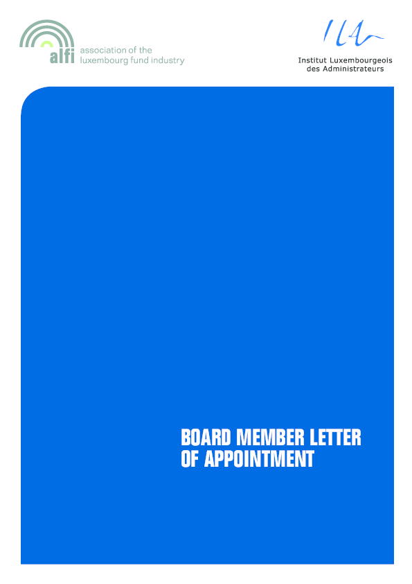 (PDF) BOARD MEMBER LETTER OF APPOINTMENT