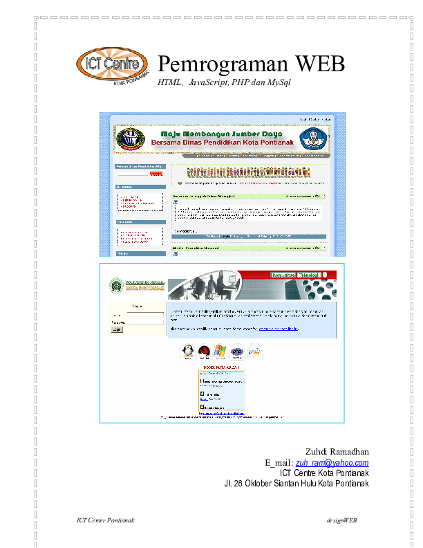 (PDF) Dasar pemrograman web