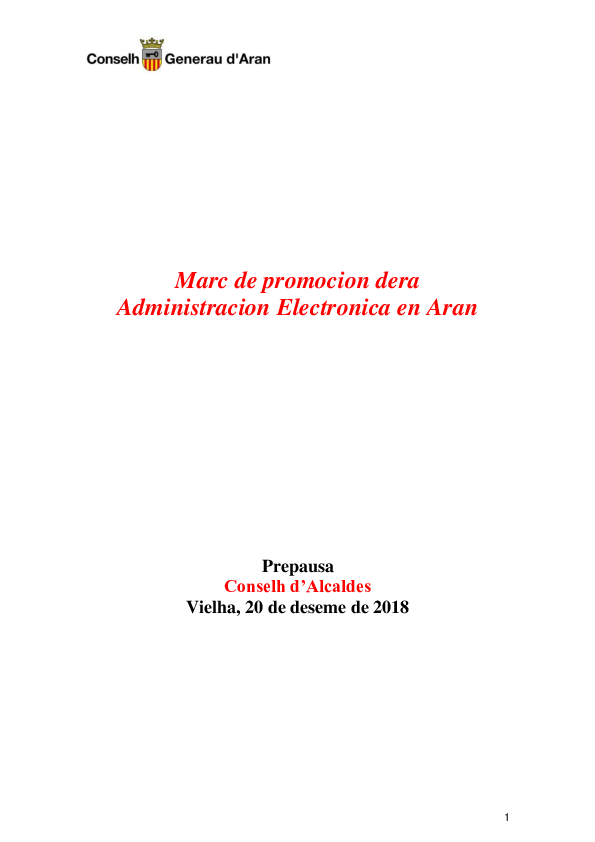 (PDF) Gobierno Abierto. (propuesta Marco de promoción de la ...