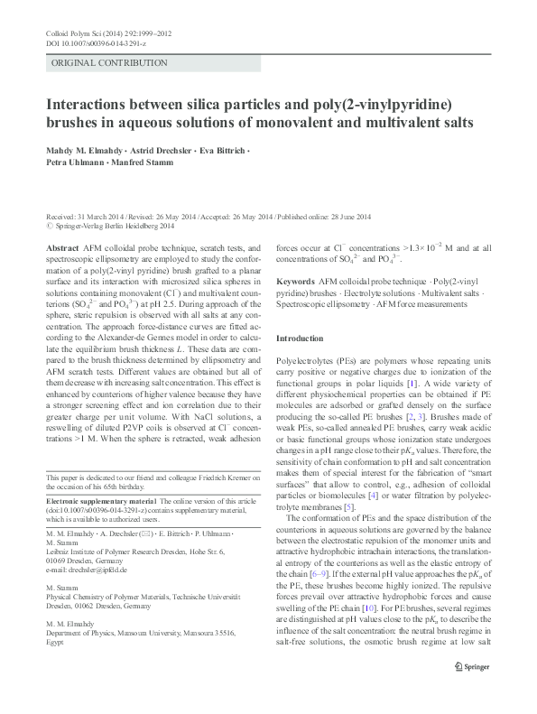 (PDF) Elmahdy_Colloid Polym Sci 292_1999 (2014).pdf