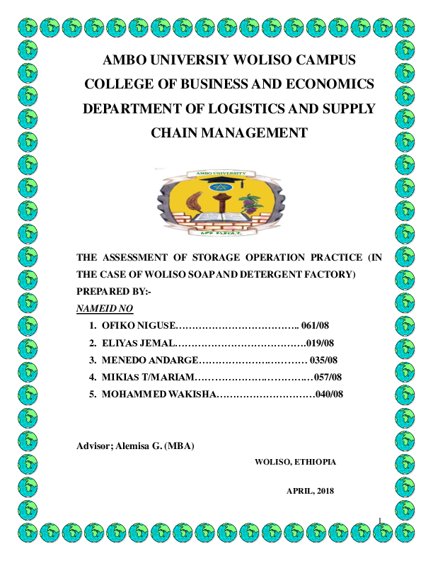 (DOC) AMBO UNIVERSIY WOLISO CAMPUS COLLEGE OF BUSINESS AND INFORMETION ...