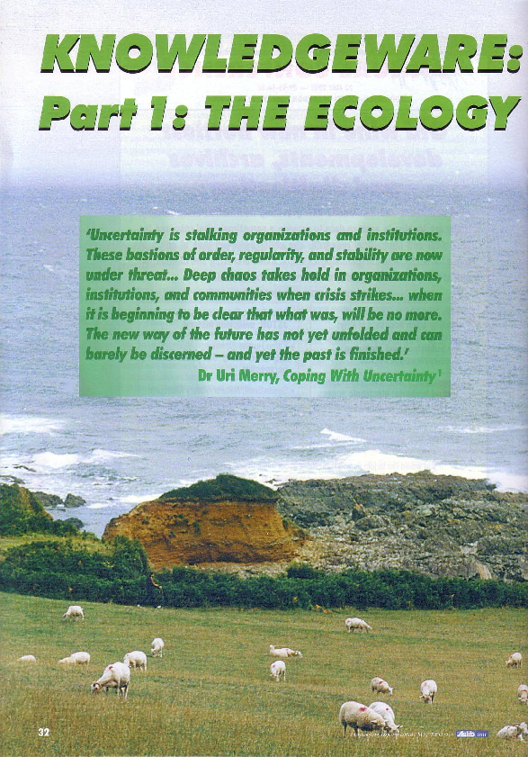 (PDF) KWare Part 1 Ecology of Knowledge