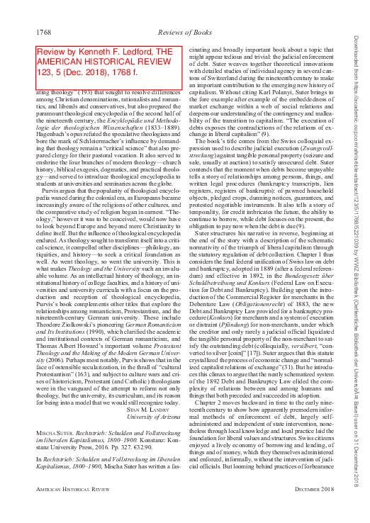 (PDF) Review of "Rechtstrieb" by Kenneth F. Ledford in AMERICAN ...