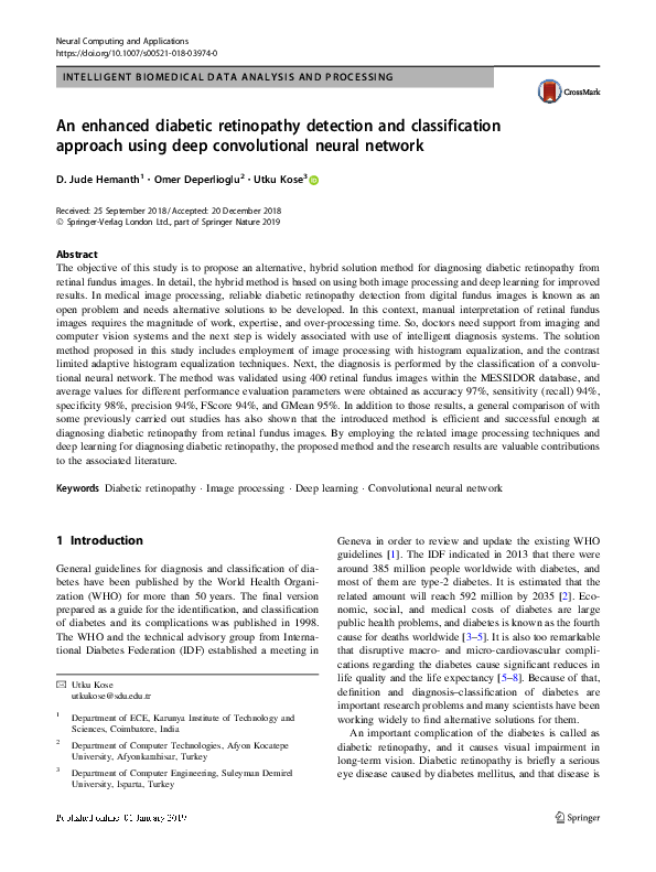(PDF) An enhanced diabetic retinopathy detection and classification approach using deep ...