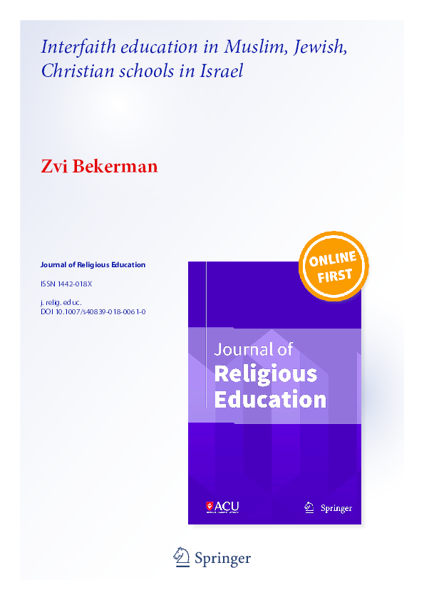 Zvi Bekerman's Instagram, Twitter & Facebook on IDCrawl