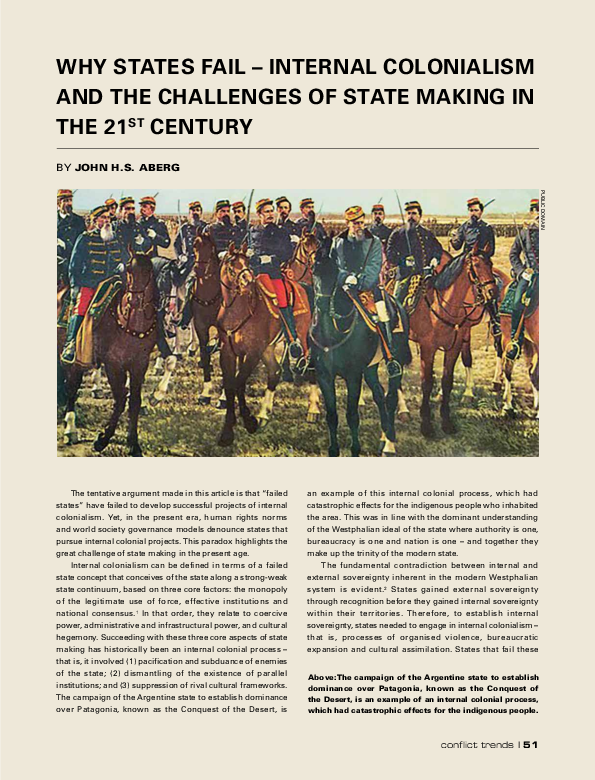 (PDF) Why States Fail: Internal Colonialism and the Challenges of State ...