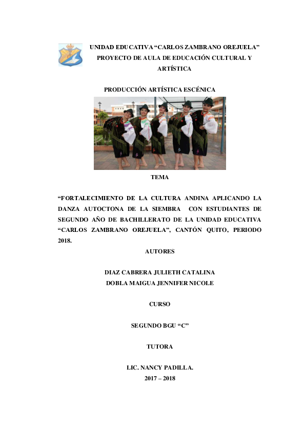 (PDF) MODELO DE PROYECTO DE AULA PDF