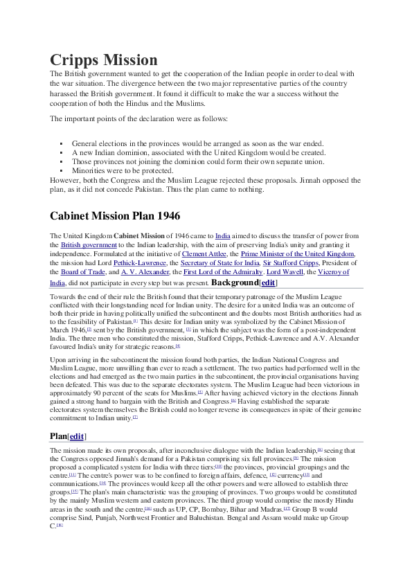 (DOC) Cripps Mission