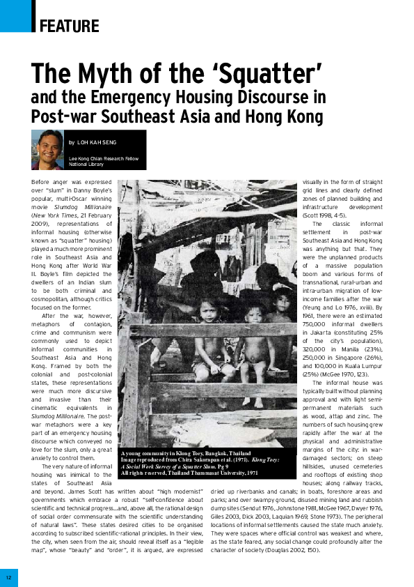 (PDF) [Op. ed] The Myth of the 'Squatter'