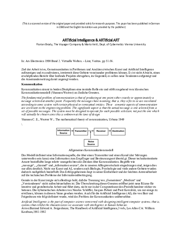 (PDF) ARTificial Intelligence & ARTificial ART.pdf
