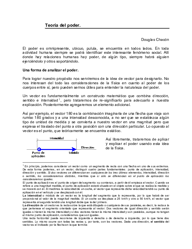 (PDF) Teoría del poder