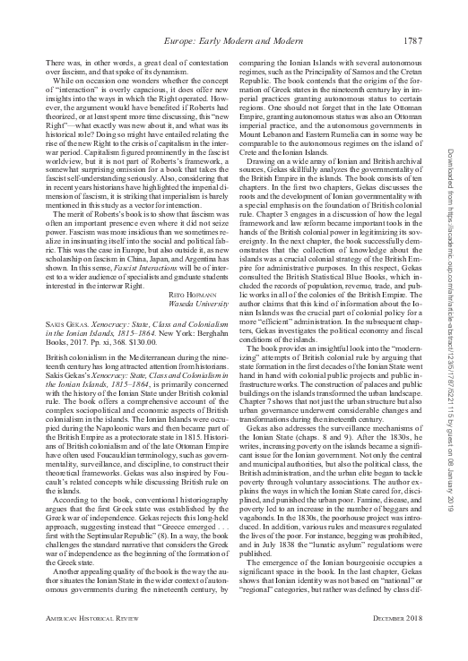 (PDF) The American Historical Review Book review