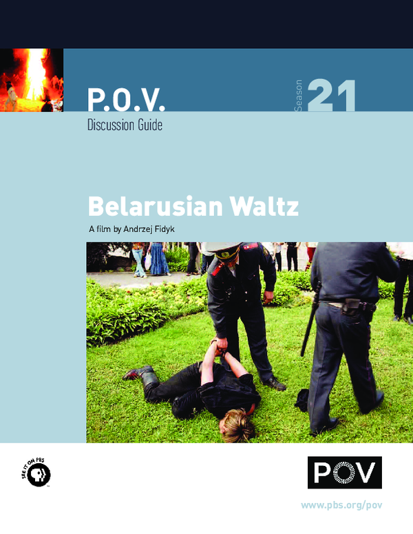 (PDF) Belarusian Waltz by Andrzej Fidyk: A Film Discussion Guide