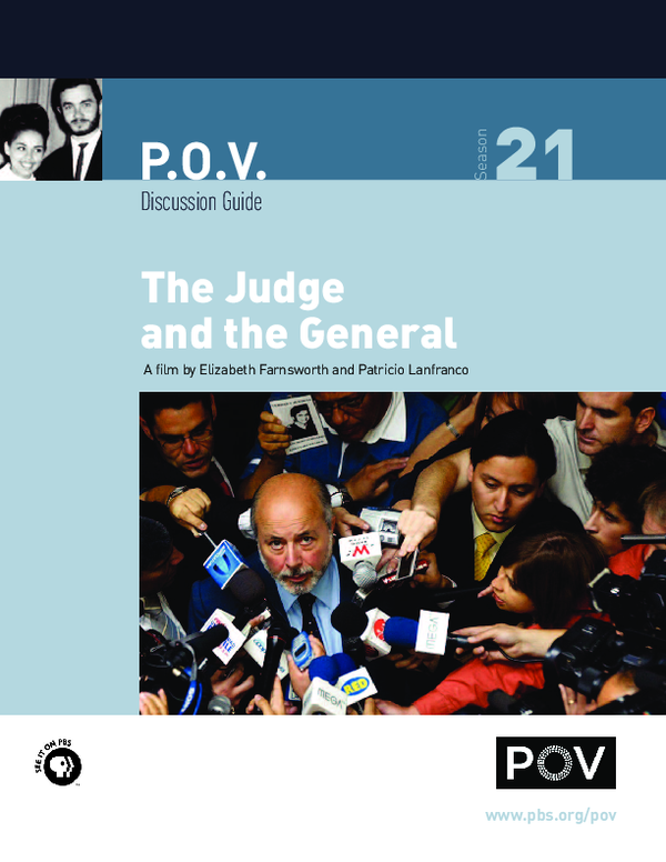 (PDF) The Judge and the General by Elizabeth Farnsworth and Patricio ...