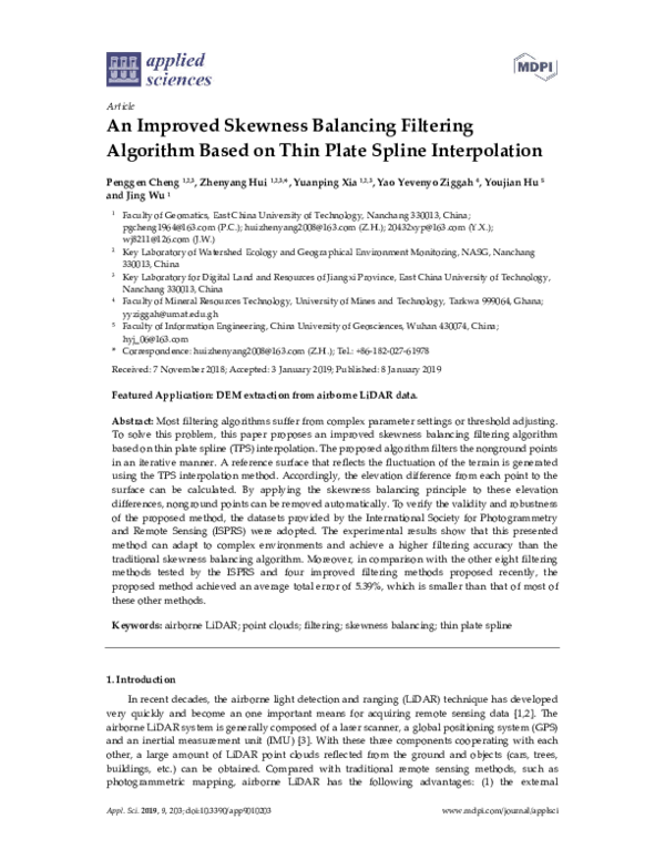 (PDF) An Improved Skewness Balancing Filtering Algorithm Based on Thin ... (PDF) An Improved Skewness Balancing Filtering Algorithm Based on Thin ...