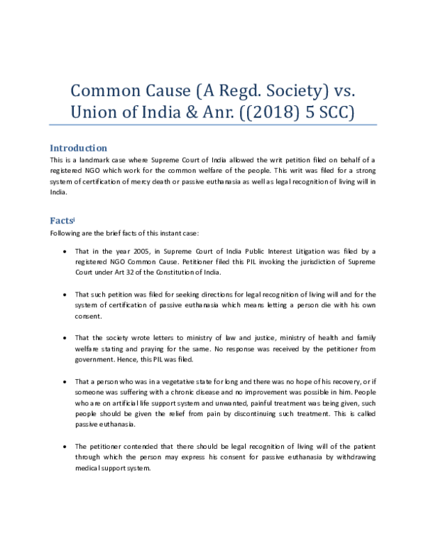 (DOC) Common Cause case 1