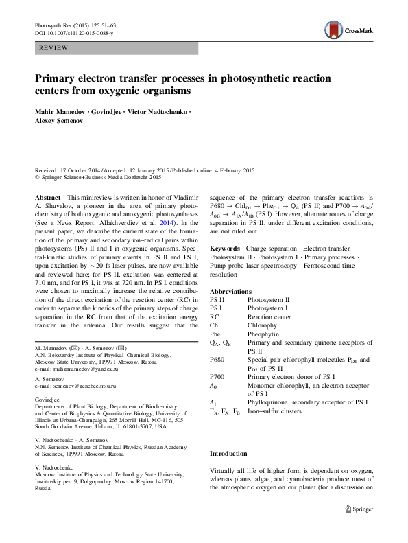 tp spé svt photosynthèse