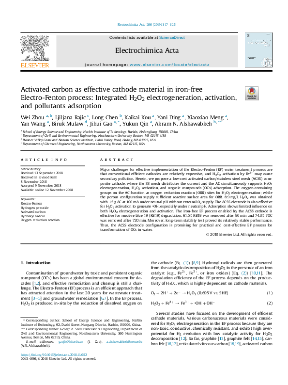 (PDF) Activated carbon as effective cathode material in iron-free ...