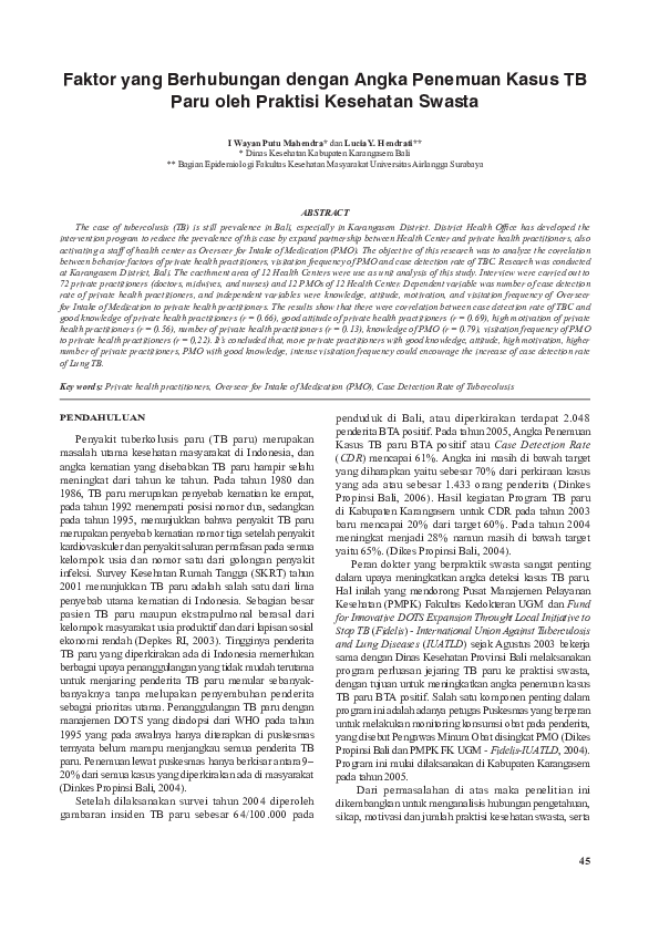 (PDF) 3862-ID-faktor-yang-berhubungan-dengan-angka-penemuan-kasus-tb-paru-oleh-praktisi-keseha.pdf