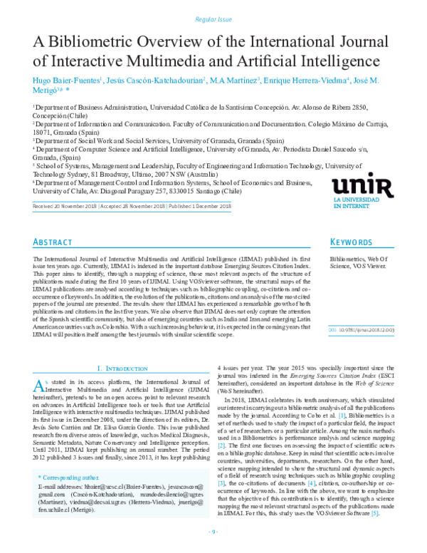 (PDF) A Bibliometric Overview of the International Journal of ...