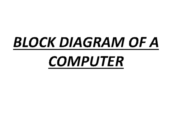 (PPT) .block diagram of computer