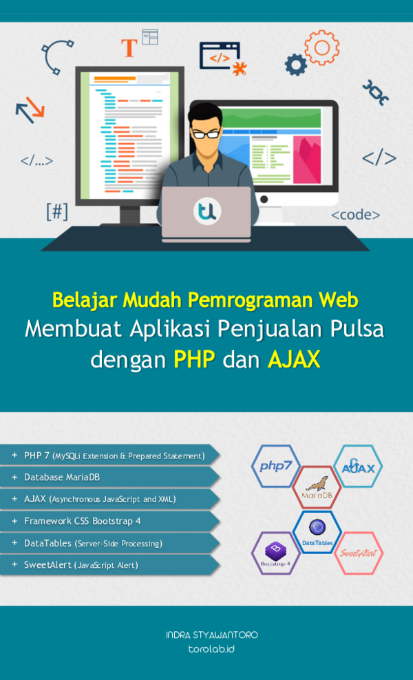Pdf Belajar Mudah Pemrograman Web Membuat Aplikasi Penjualan Pulsa Dengan Php Dan Ajax