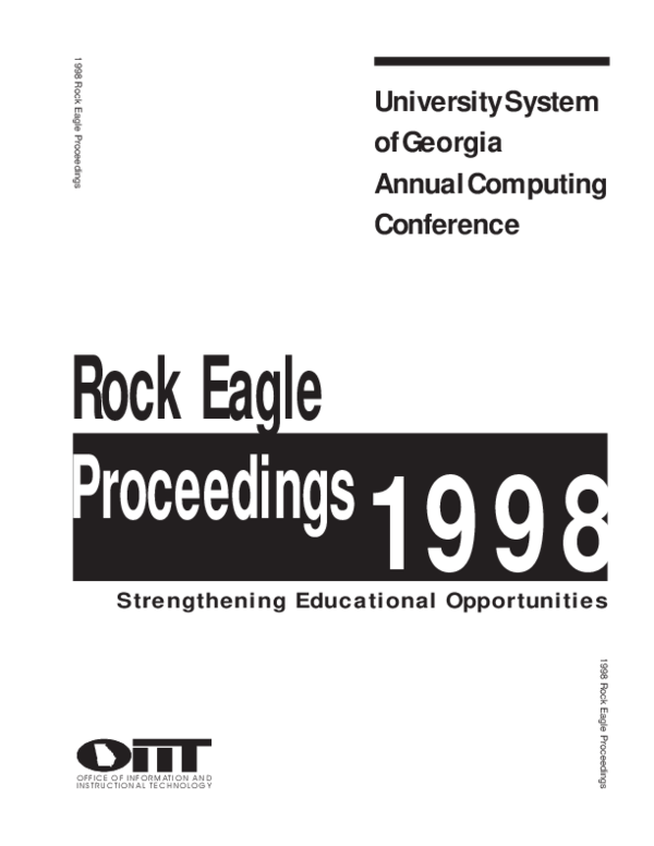 (PDF) Electronic Earth Science Education: An Integrated, Holistic ...