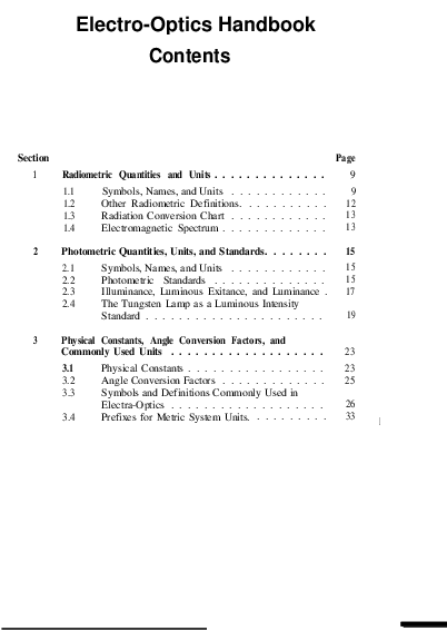 (PDF) Electro Optics Handbook