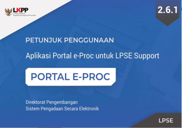 (PDF) Petunjuk Penggunaan Aplikasi Portal eProc Fitur LPSE Support ...