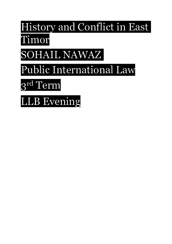 (DOC) EAST TIMOR CASE.docx
