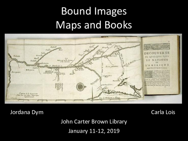 (PDF) Bound Images. Maps in Books - Workshop Presentation